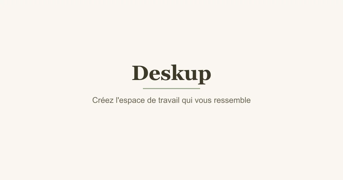 Test — Tous les éléments — Deskup